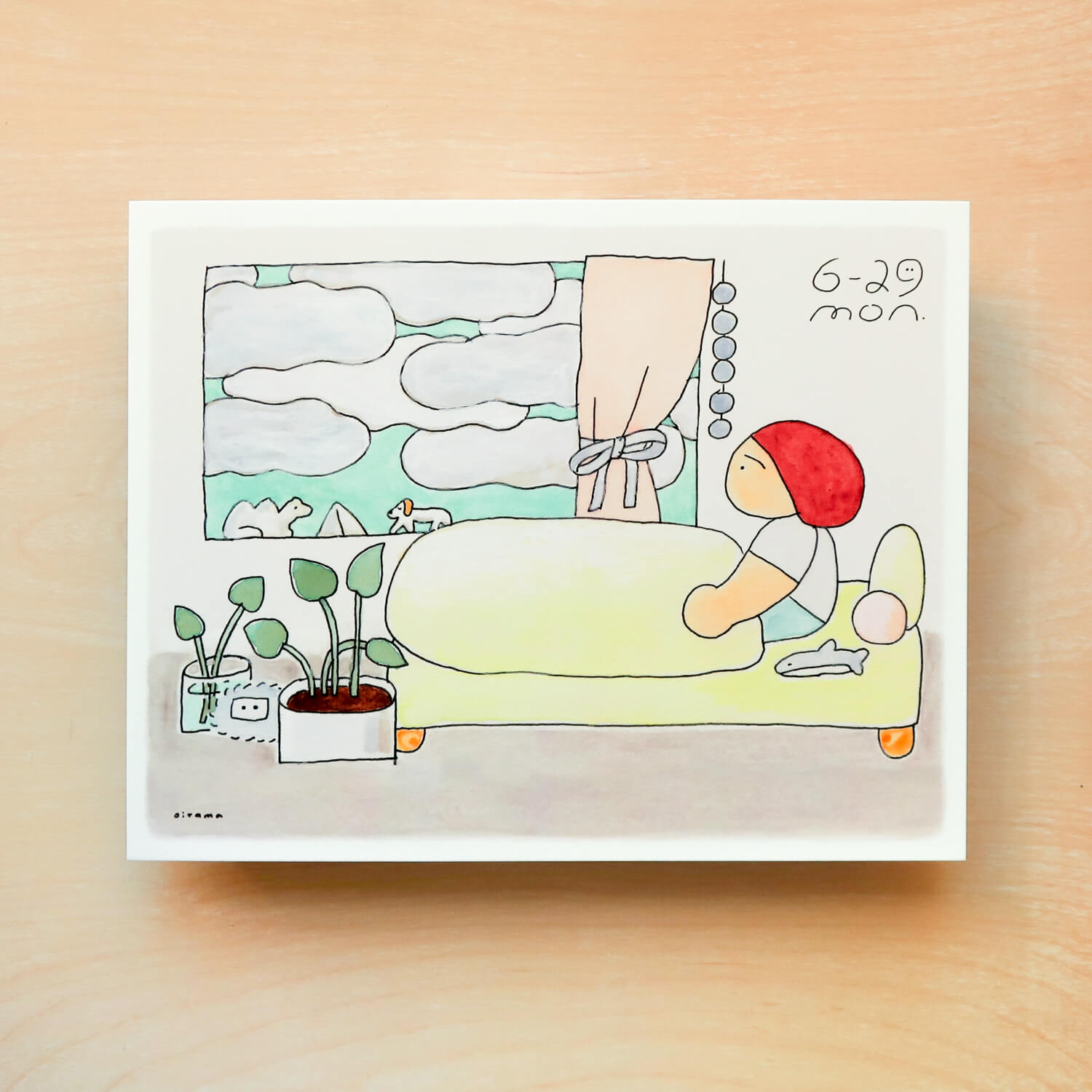 Art Print - Cloudy Day – oitamart