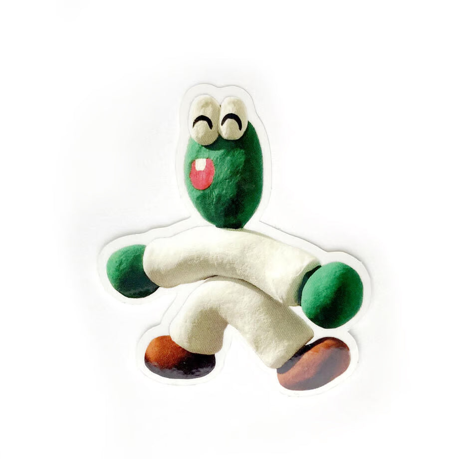 Frog in Training Sticker – oitamart