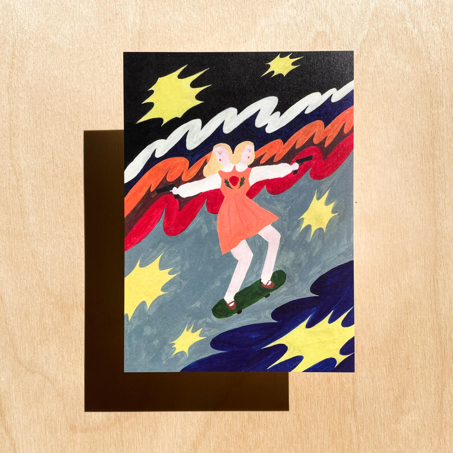 Large Postcard - RUN 07 – oitamart