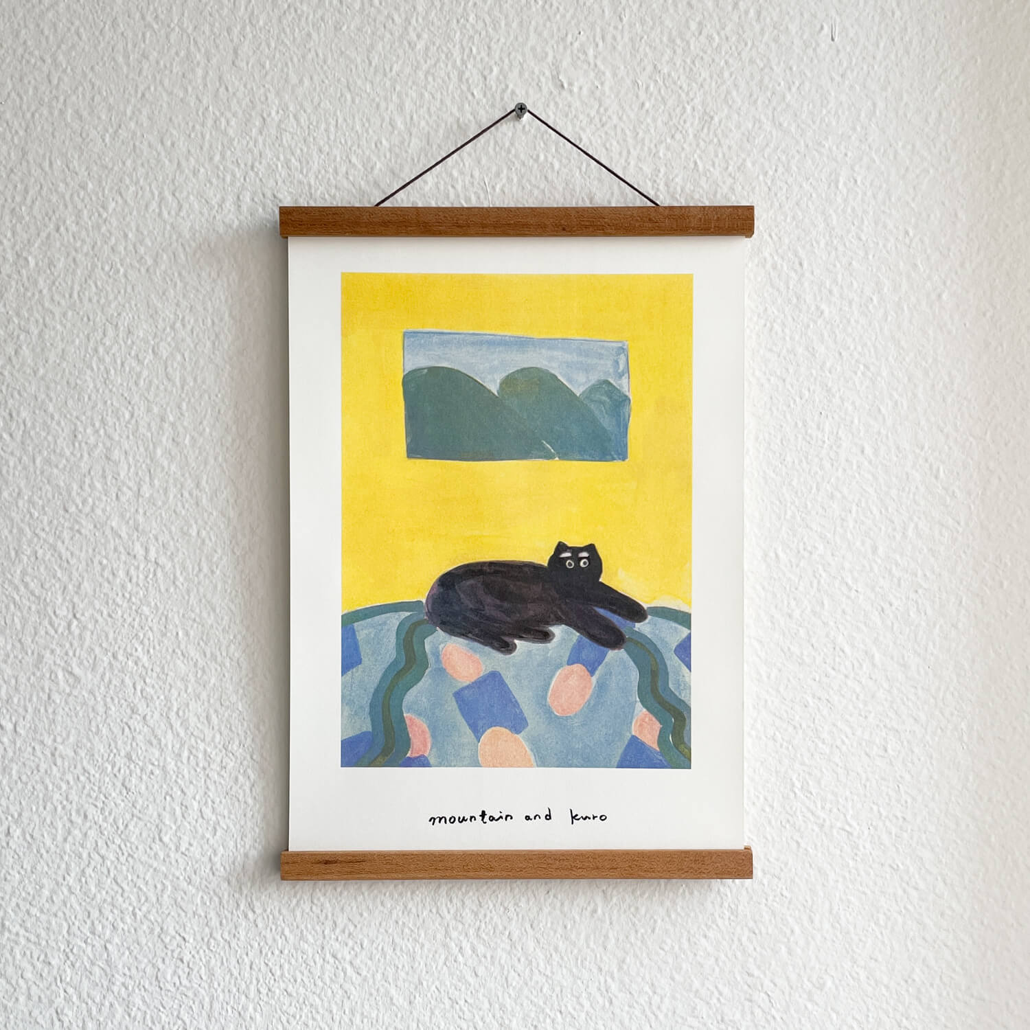 A3 poster - Mountain and Kuro – oitamart