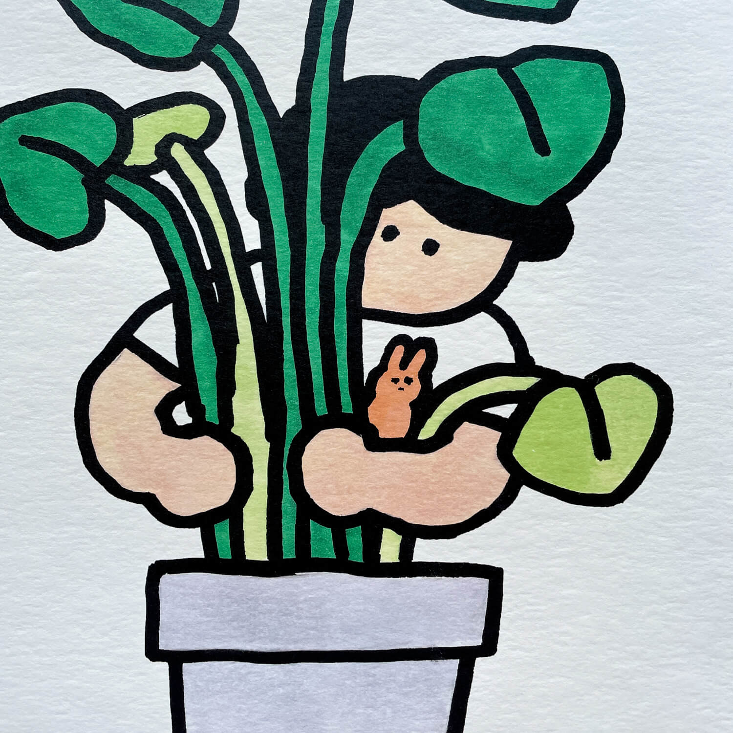 Art Print - Hug Your Plants – oitamart