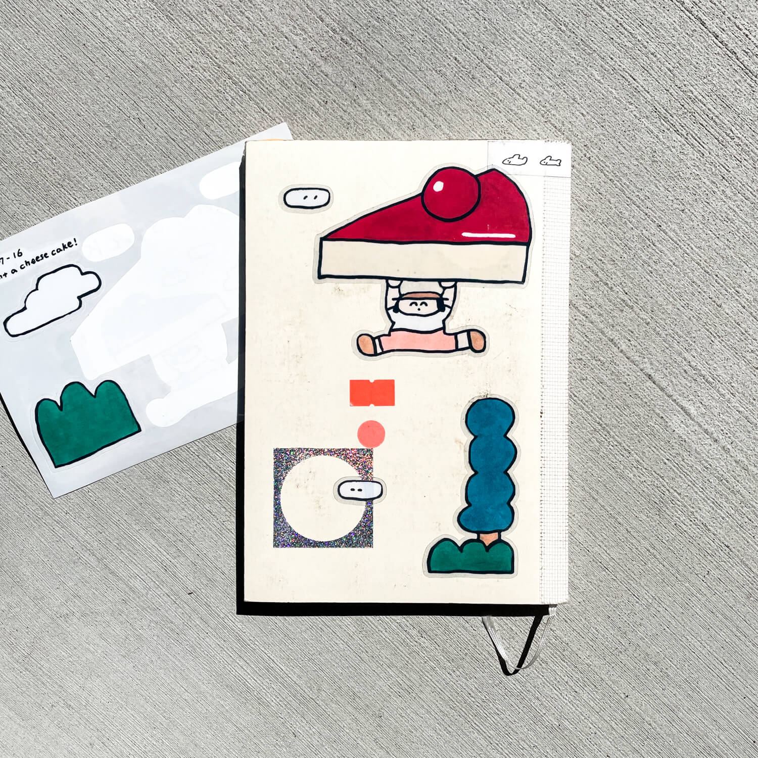 Sticker Sheet - Cheesecake – oitamart